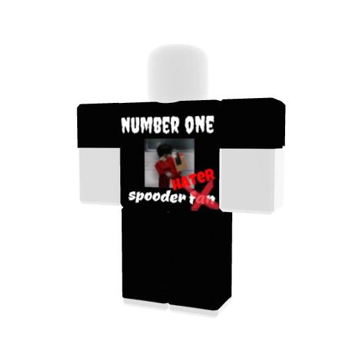 number one spoider hater - Skin for Roblox by Quintyn Ohanoglu
