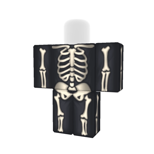 Skeleton Halloween Costume - Skin for Roblox by mosha