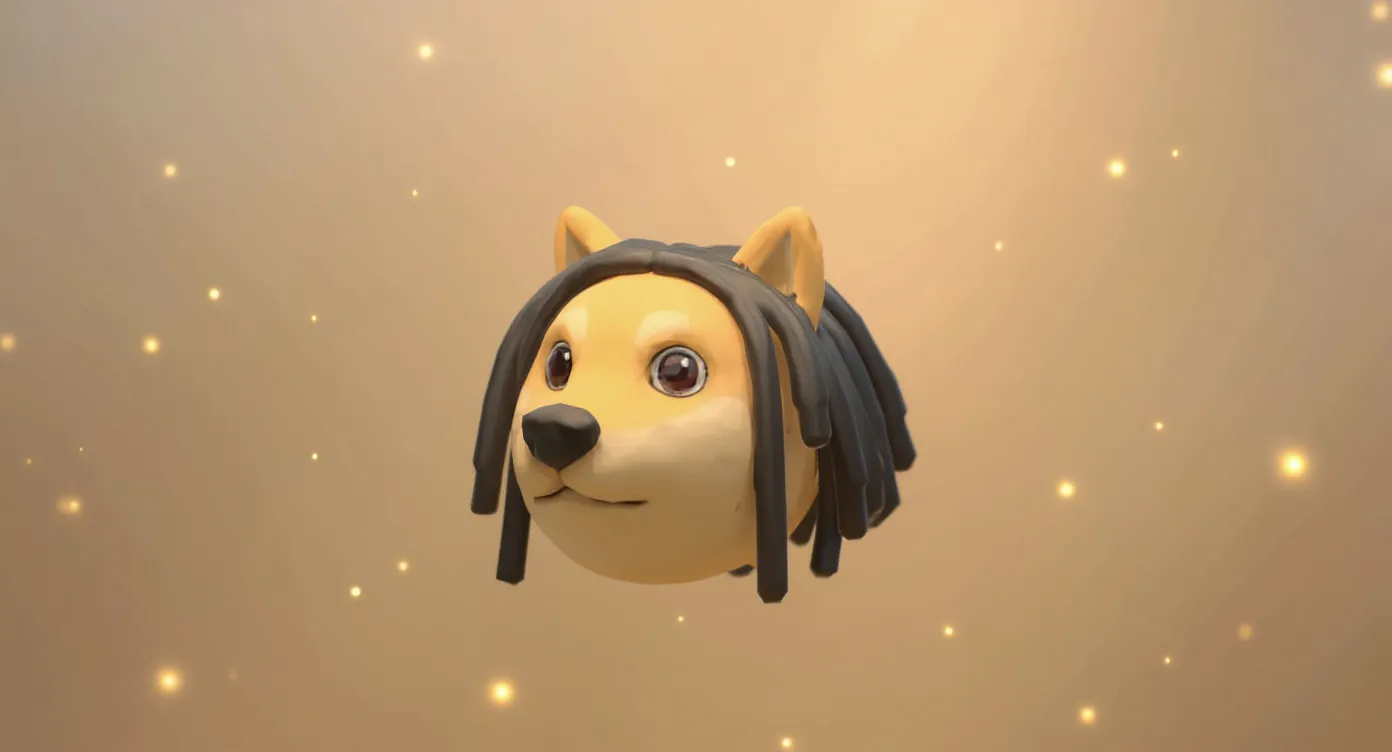 dreadlocked doge head - Clothes for Roblox 3D by Mistyyixx