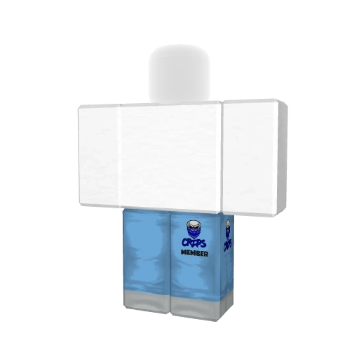 Crips Member Pants - Skin for Roblox by DanielGHG