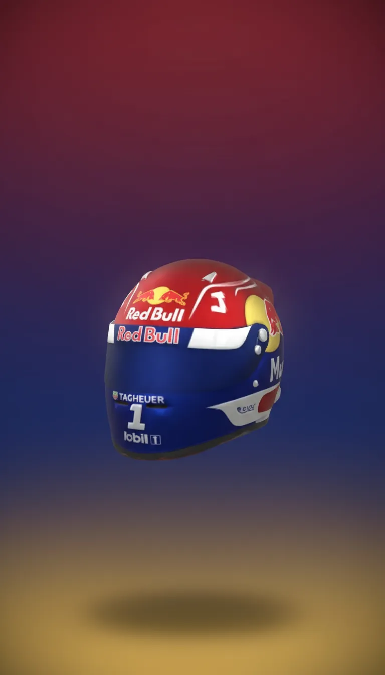 Red Bull Helmet - Clothes for Roblox 3D by creator251658282