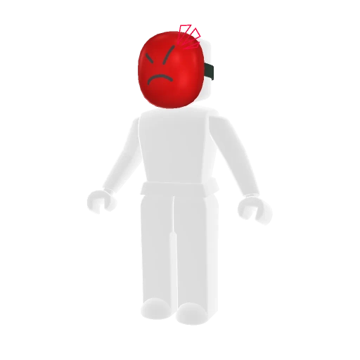 Rage Mask - Clothes for Roblox 3D by Carla São João