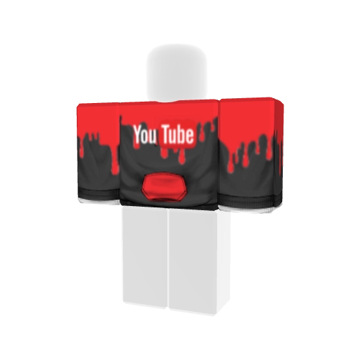 Youtube Hoodie Red and Black Drip | Customuse