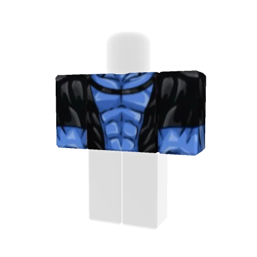 Blue invincible suit - Skin for Roblox by Follusion Vamp