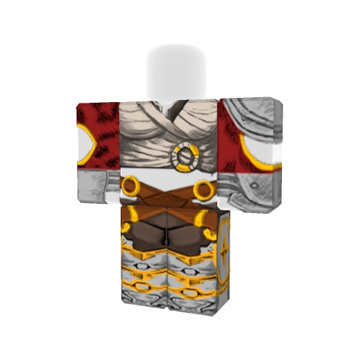 Warrior Armor - Skin for Roblox by Customuse
