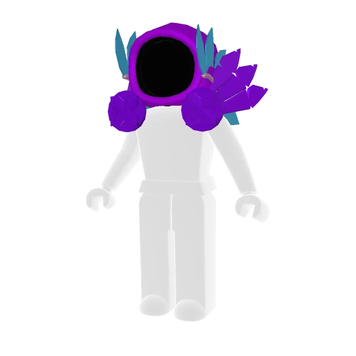 Purple Dominus+valk - Clothes for Roblox 3D by Nishat Omor