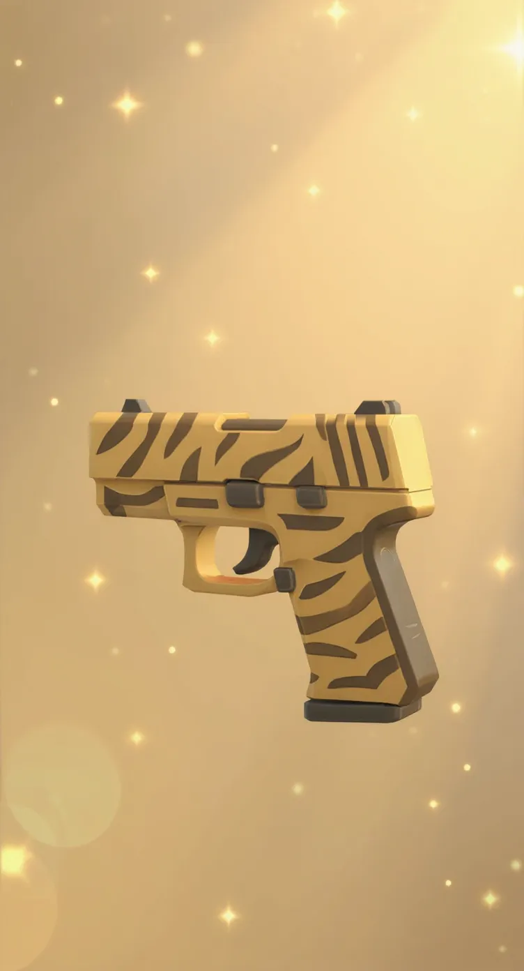 Golden Tiger Deagle - Clothes for Roblox 3D by CL_WRK