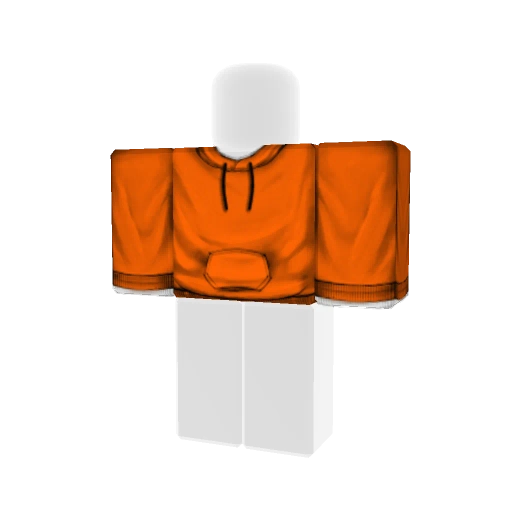 Orange Roblox hoodie for idk | Customuse