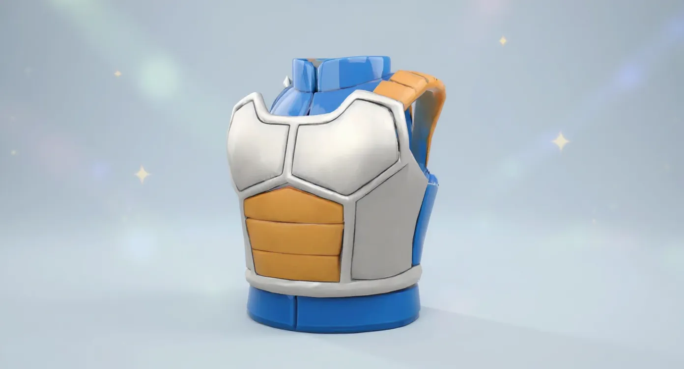 Vegeta Versace jacket - Clothes for Roblox 3D by Jason Dowdy