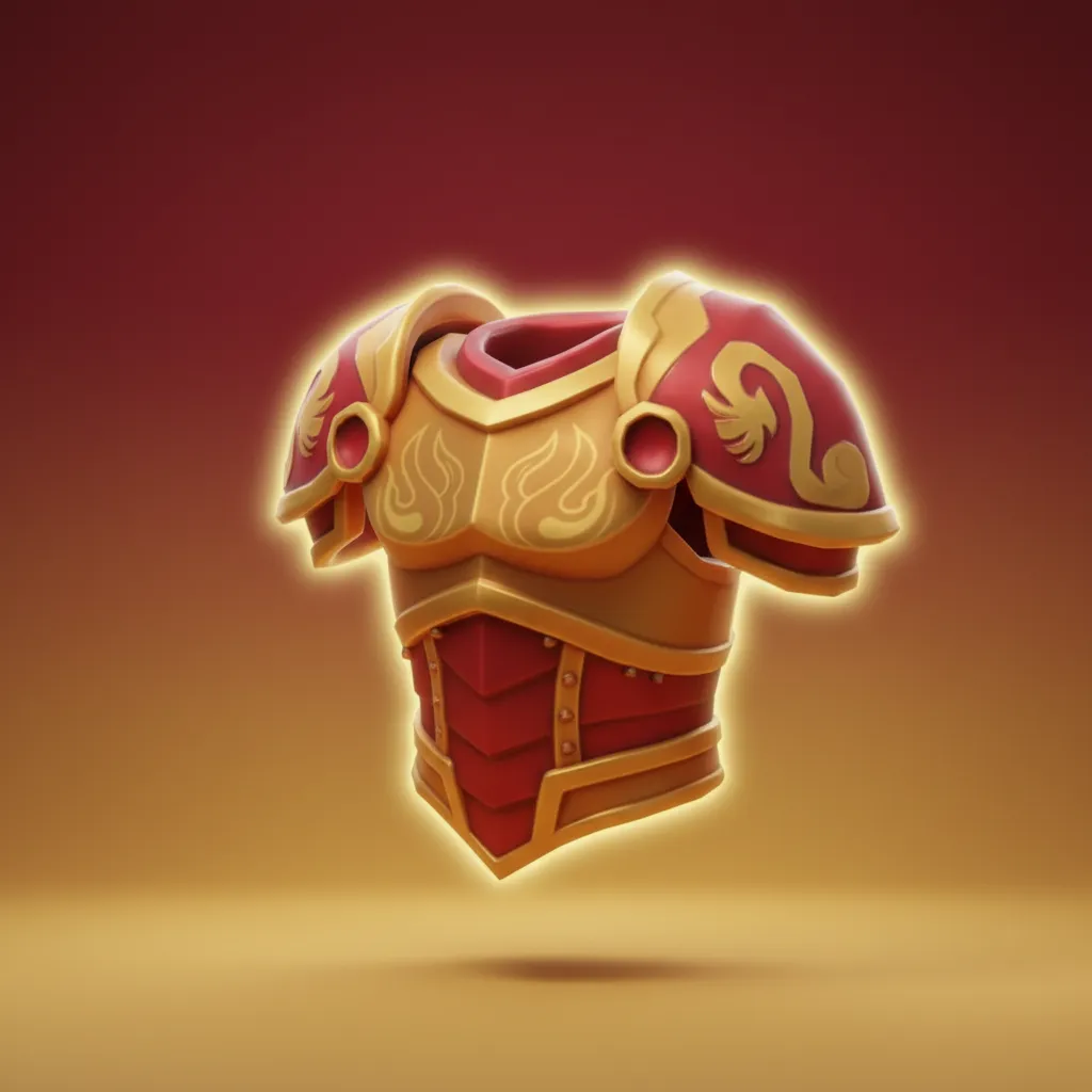 Phoenixguard Cuirass - Clothes for Roblox 3D by SolateStudio