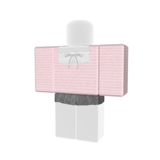 Cottage core pink skirt matching with pink sweater~~~ | Customuse