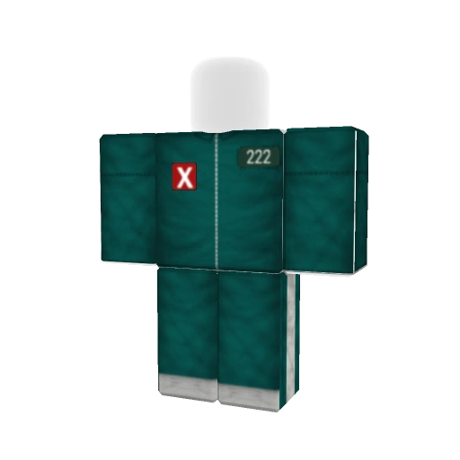 Player 222 Shirt - Skin for Roblox by Kashan Lashari