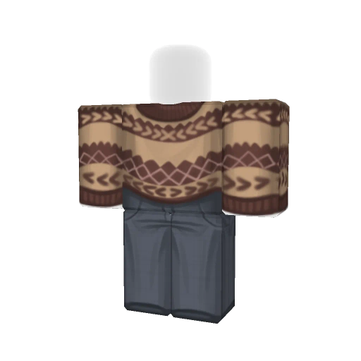 Sweater with Grey Pants - Skin for Roblox by mosha