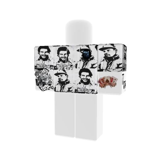 77th Asaali colour tattoos - Skin for Roblox by Steppa