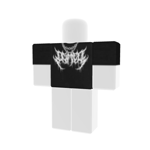Grunge Emo Skater y2k swag black and white shirt - Skin for Roblox by ...