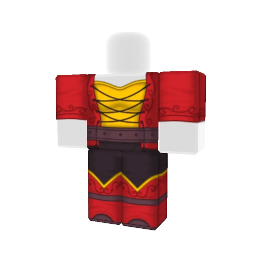 Jacket with lacing and pants - Skin for Roblox by ArtBuff