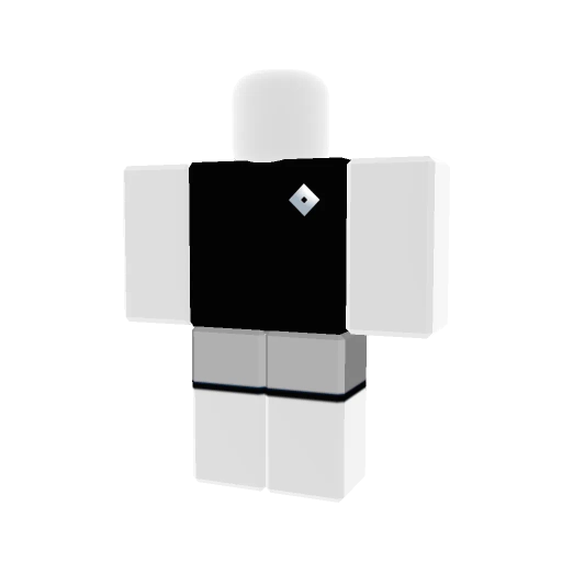 Black Default - Skin for Roblox by Samuel PC