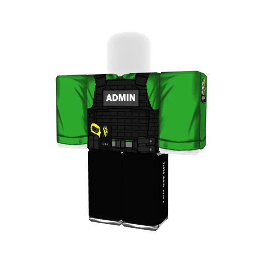 admin - Skin for Roblox by Hunter Erickson