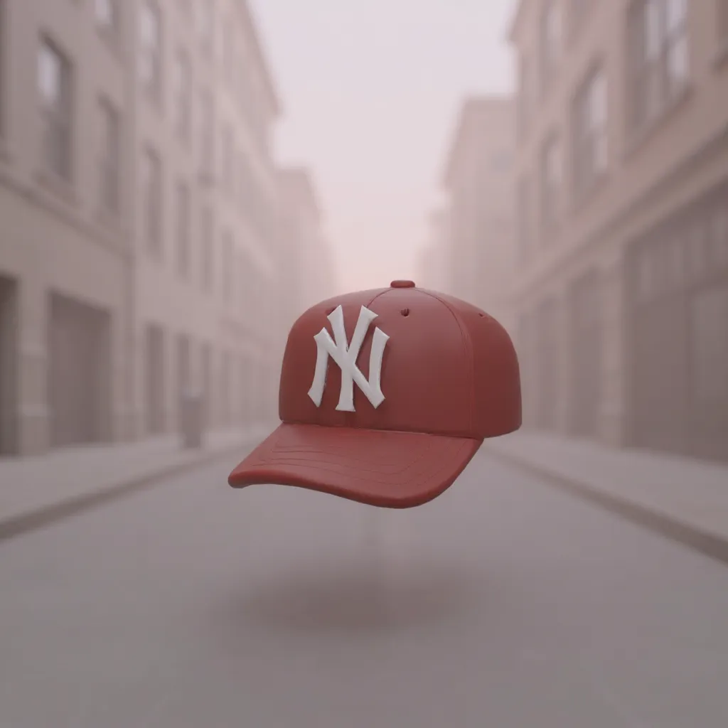 Red Yankees Cap - Clothes for Roblox 3D by creator251311978