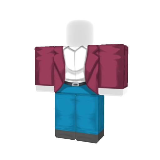 Crimson Jacket with High Trousers - Skin for Roblox by Customuse