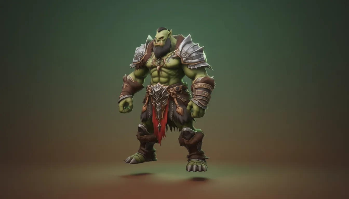 orc - Clothes for Roblox 3D by SolateStudio