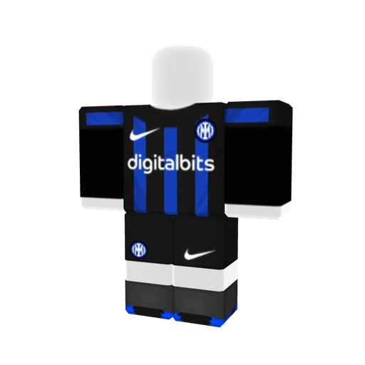 Inter Milan Soccer Jersey - Skin for Roblox by whos_maxxiiee