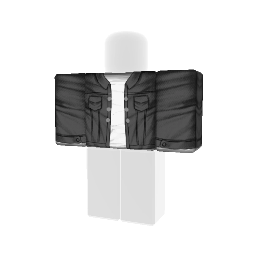 Dark Unbuttoned Jacket - Skin for Roblox by Customuse