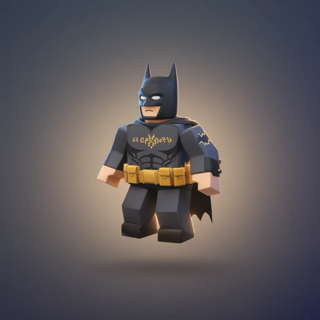 Batman Roblox Suit - Clothes for Roblox 3D by creator252315251