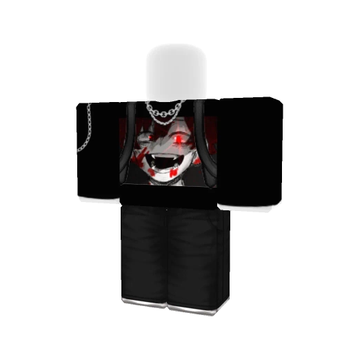 Y2k aesthetic goth emo Vamp anime Shirt - Skin for Roblox by justine