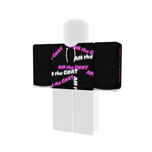 Basic Black Hoodie - Skin for Roblox by Nickolas Bremmer