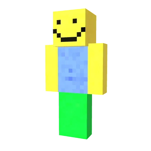 roblox noob - Skin for Minecraft by Liliane Miranda20