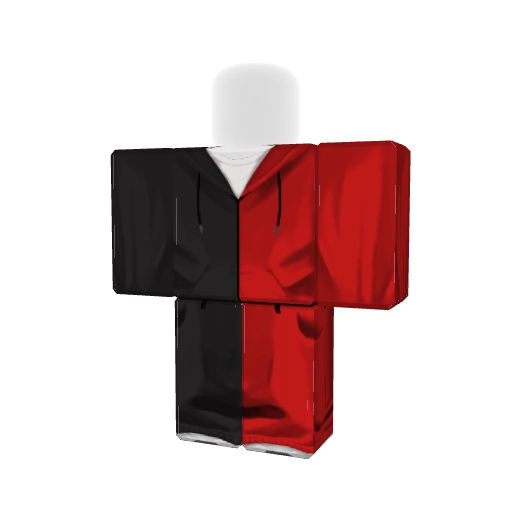 Red/Black Hoodie - Skin for Roblox by dylan larkin