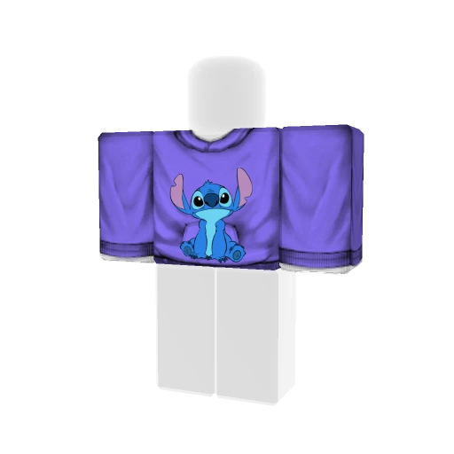 Cute Stitch And Angel Hoodie - Skin for Roblox by Presten Kkp