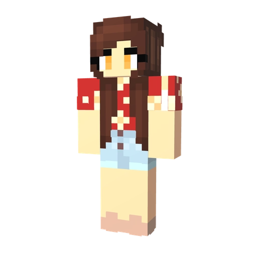 Minecraft girl beach - Skin for Minecraft by Azula