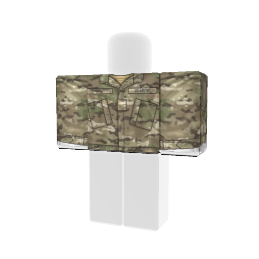 US Army Blanc OCP Shirt - Skin for Roblox by ScottishBeast34