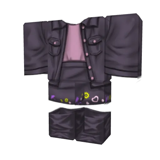 hearts sun designs - Skin for Roblox by bomboncitas
