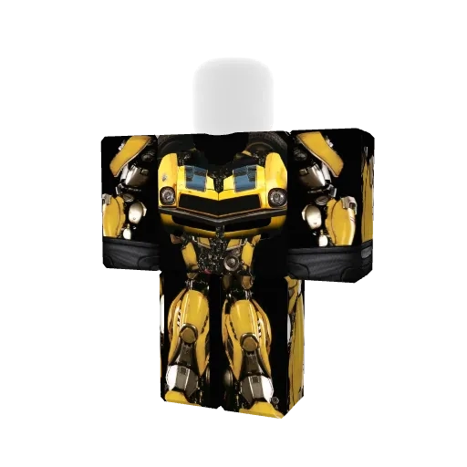 bumblebee transformers 1977 edititon - Skin for Roblox by ibrahim ahmad