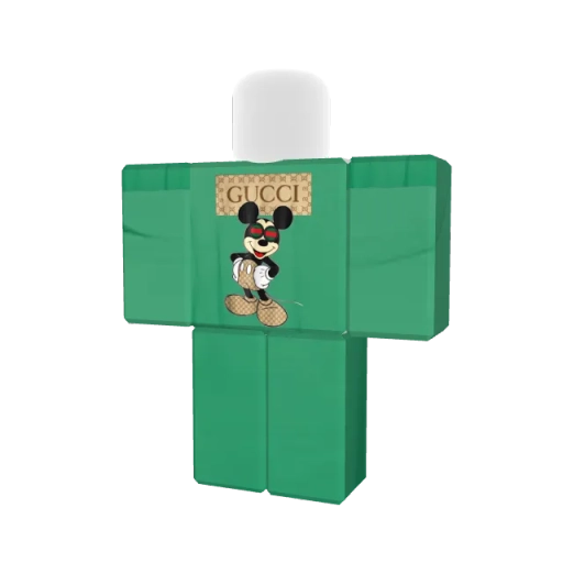 Gucci Mikey Mouse - Skin for Roblox by Victor R Duron Studio