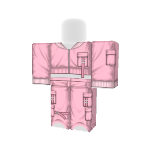Pink Leather Tracksuit by Customuse - Skin for Roblox by Customuse