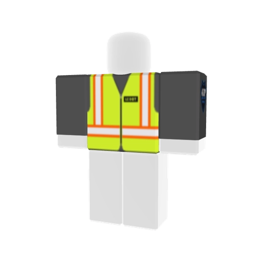 STAFF Vest - Skin for Roblox by ALex mc