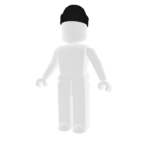 Dark Grey Beanie - Clothes for Roblox 3D by Annabel