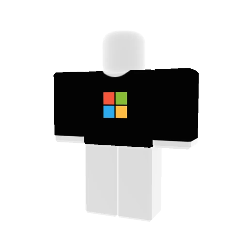 Microsoft Shirt Worker - Skin for Roblox by Lev Dovhoborskyi