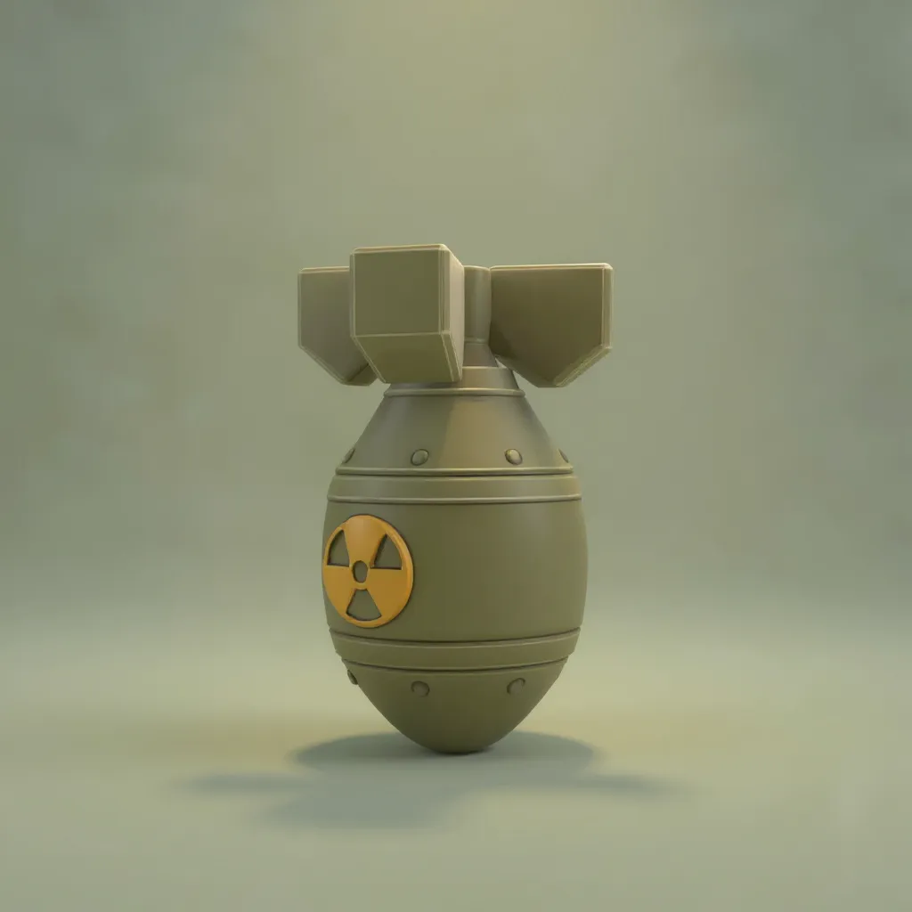 Giant Roblox Nuke - Clothes for Roblox 3D by Jackson Diaz