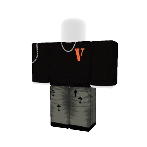 vlone x chrome heart fit - Skin for Roblox by creator75074539