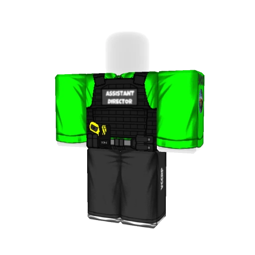 Assistant Director - Skin for Roblox by PlutoDisney00