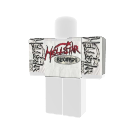 Hellstar Studios Records Long Sleeve Shirt - Skin for Roblox by On Roblox's