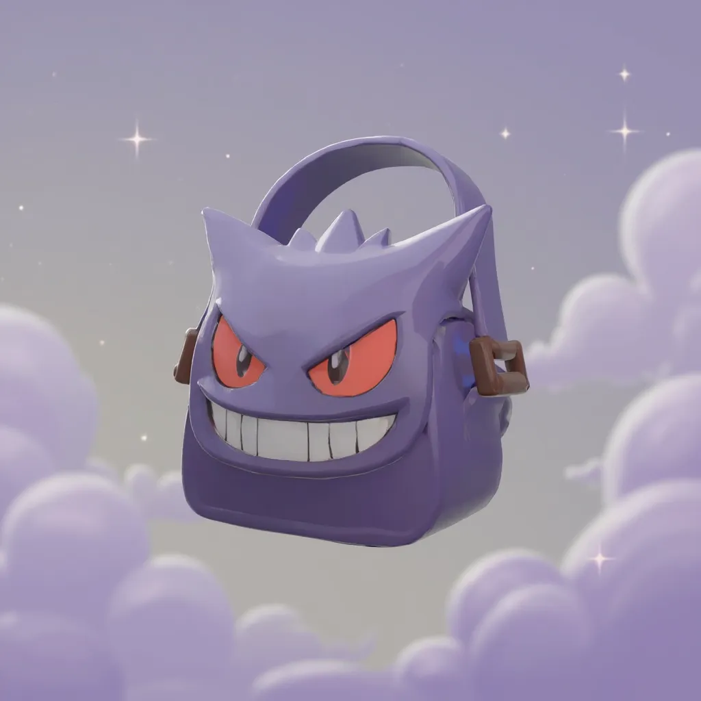 Gengar Toy Accessories - Clothes for Roblox 3D by Ryuu