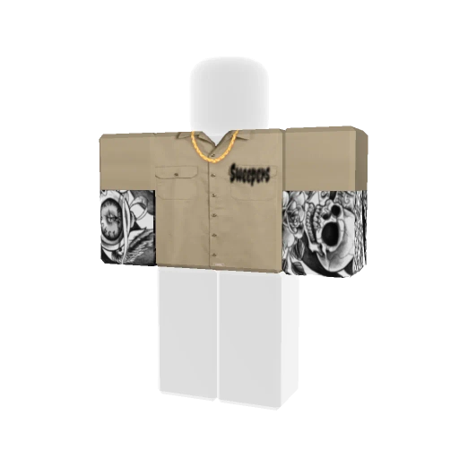 Button boyss DICKIES SHIRT - Skin for Roblox by Chxiken