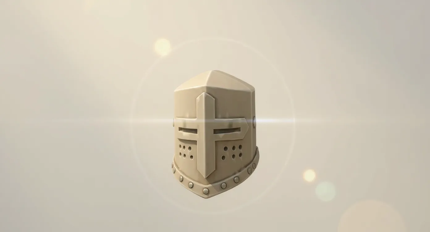 Knight Visor Helmet - Clothes for Roblox 3D by Mike Hall