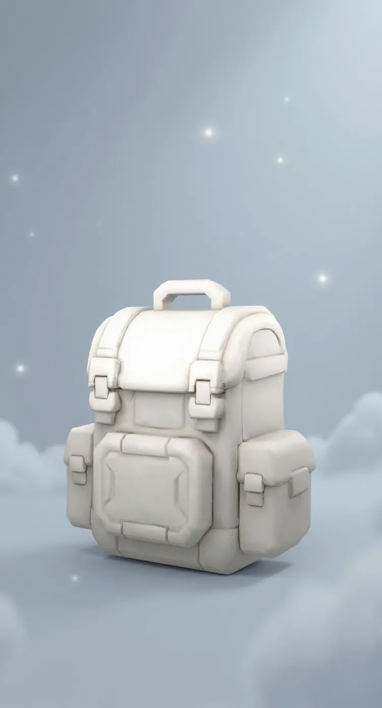 White Nike Backpack - Clothes for Roblox 3D by 33Jekyclo.